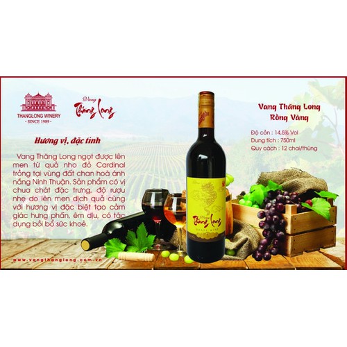 3 CHAI RƯỢU VANG THĂNG LONG ĐƯỢC ƯA CHUỘNG VÀ TIÊU THỤ NHIỀU NHẤT | Tư ...