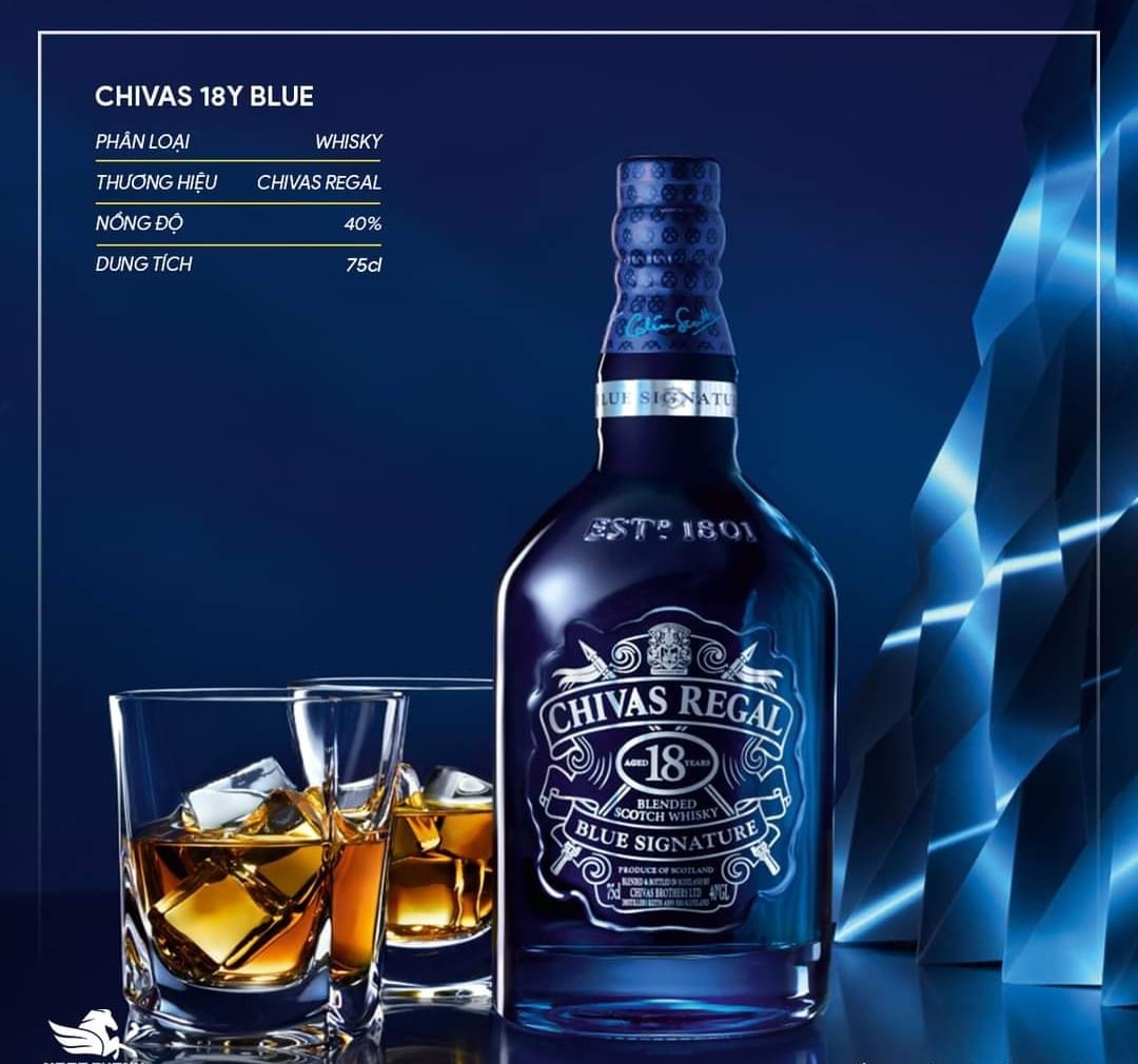 CHIVAS 18 BLUE HỘP QUÀ 2024 _ THÀNH CÔNG GHI DẤU VINH QUANG DẪN ĐẦU ...
