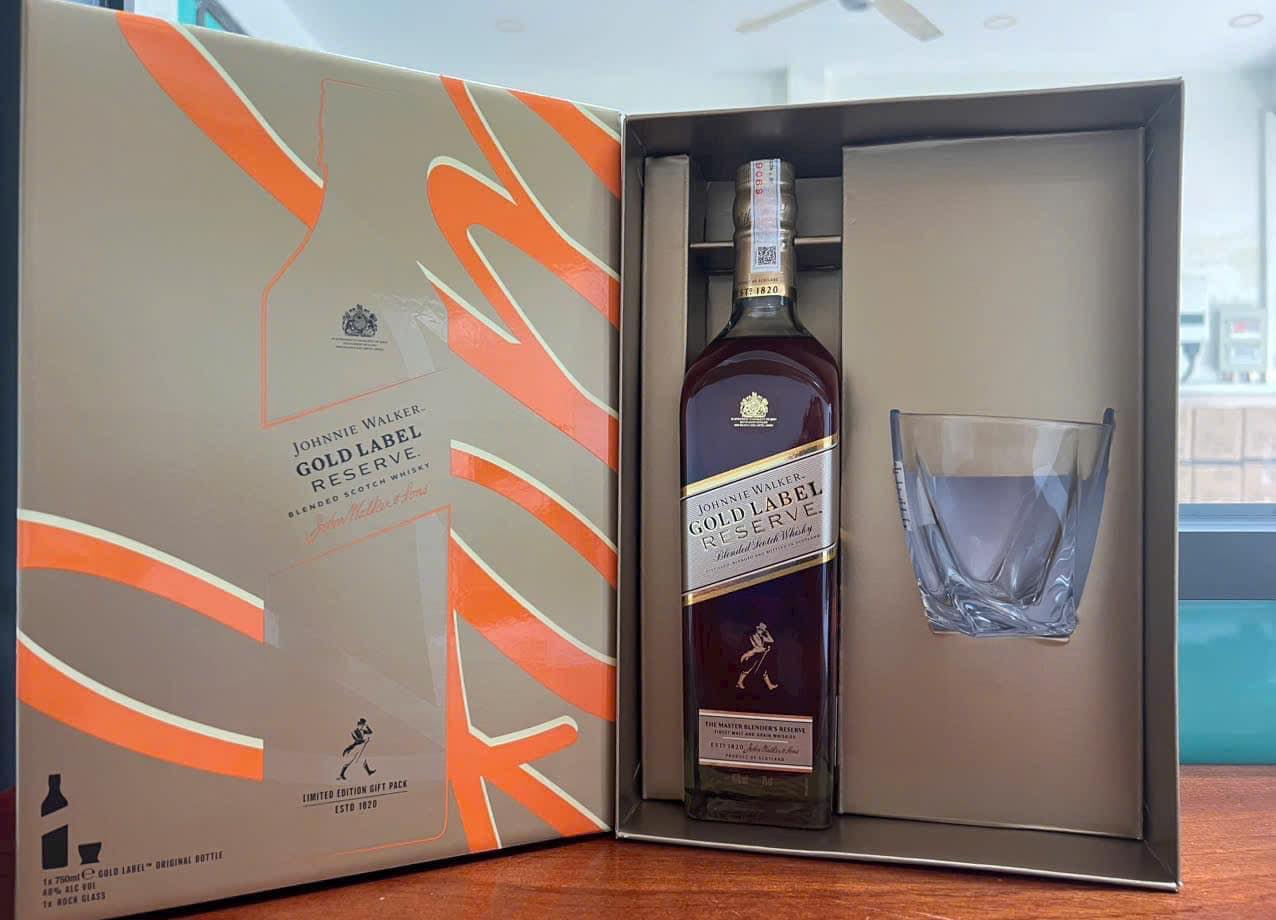 GOLD LABEL HỘP QUÀ 2024 CÓ GÌ ĐẶC BIỆT ? | Tư Vấn Khi Dùng Rượu